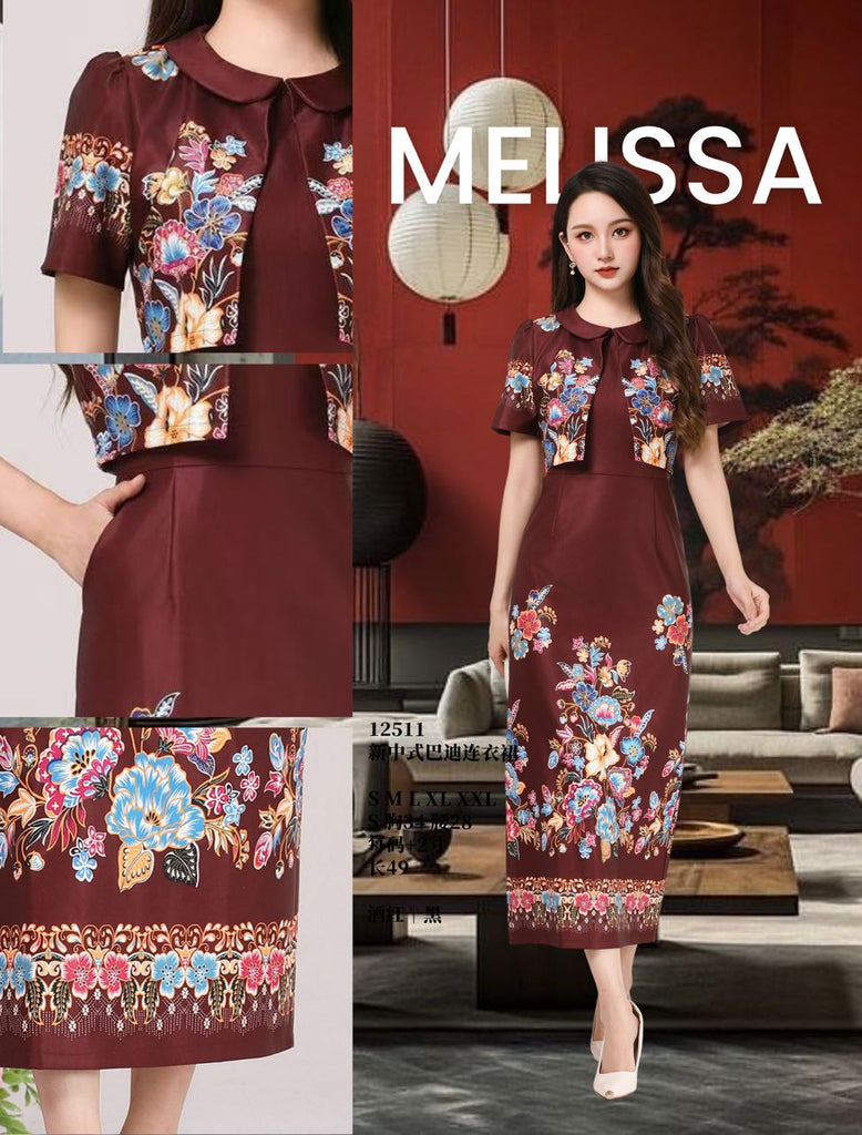 Premium Stylish Pleated Dress - Elegant & Refined | Melissa Collection ...