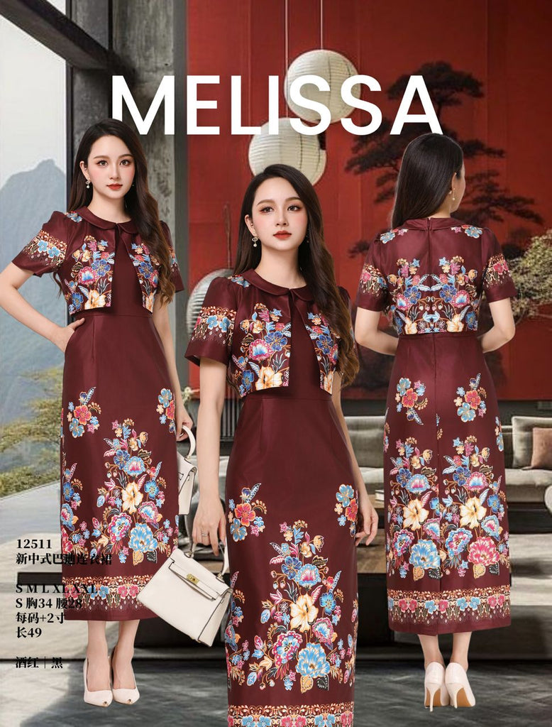 Premium Stylish Pleated Dress - Elegant & Refined | Melissa Collection ...