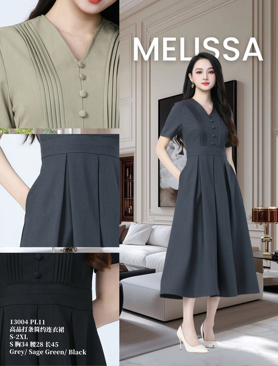 Premium Lady Batik Dress - Peplum Batik by Melissa – My Denim Fashion ...