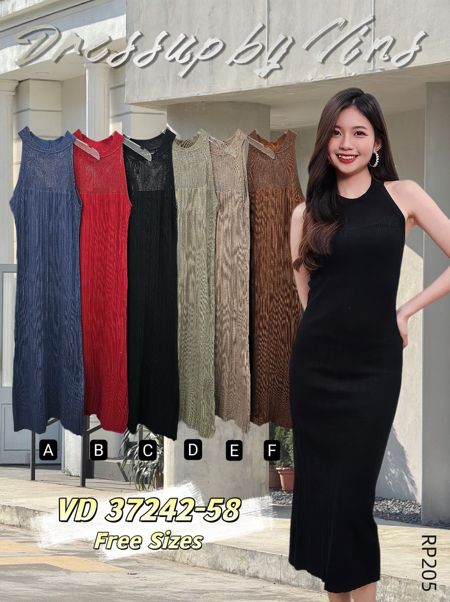 Premium Lady V Neck OL Dress - Whitney Brand – My Denim Fashion | OL ...